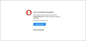 NET::ERR_CERT_AUTHORITY_INVALID: ¿Cómo solucionarlo?